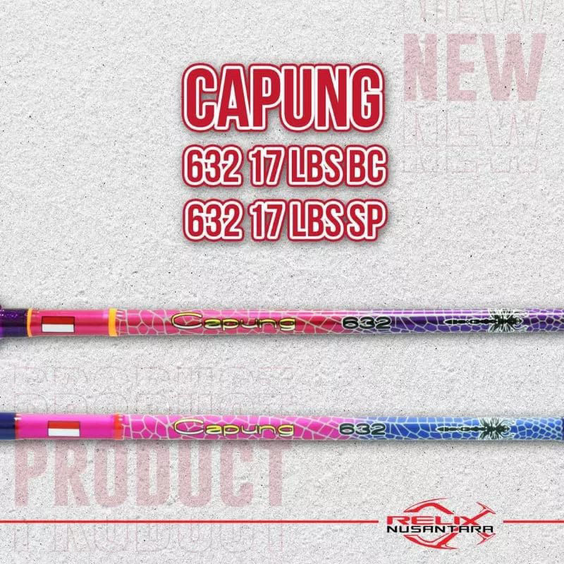 Jual Joran Capung 632 17 Lb Spinning BC Joran Relix Nusantara Joran ...