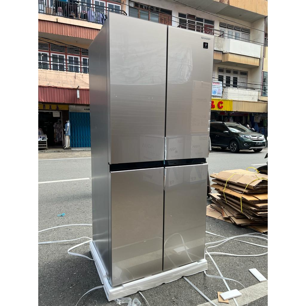 Jual SHARP SJ-IF51PG-CG KULKAS 4 PINTU INVERTER GLASS DOOR | Shopee ...