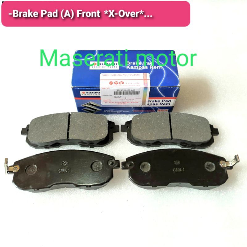 Jual BRAKE PAD/KAMPAS CAKRAM /KAMPAS REM SUZUKI XOVER X-OVER FRONT ...
