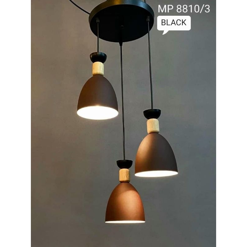 Jual lampu gantung minimalis simple hanging lamp pastel dekorasi meja ...