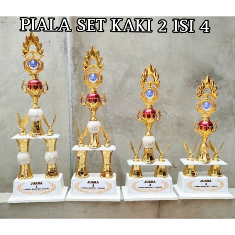 Jual PIALA KAKI DUA SET SAMER 1,2,3,4 TINGGI | Shopee Indonesia