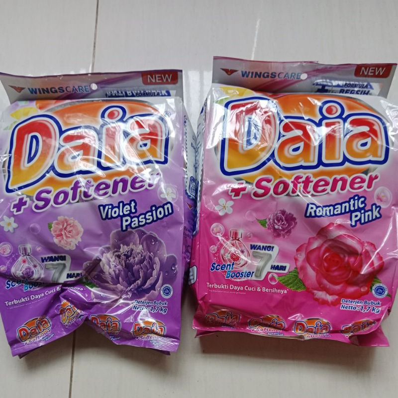 Jual DAIA DETERJEN BUBUK 1,7 KG MURAH | Shopee Indonesia