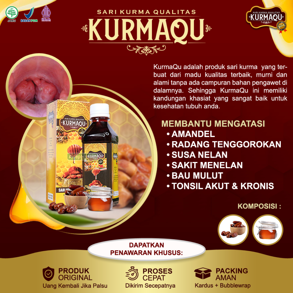 Jual Obat Herbal Amandel Anak dan Dewasa Radang Tenggorokan Susah Nelan ...