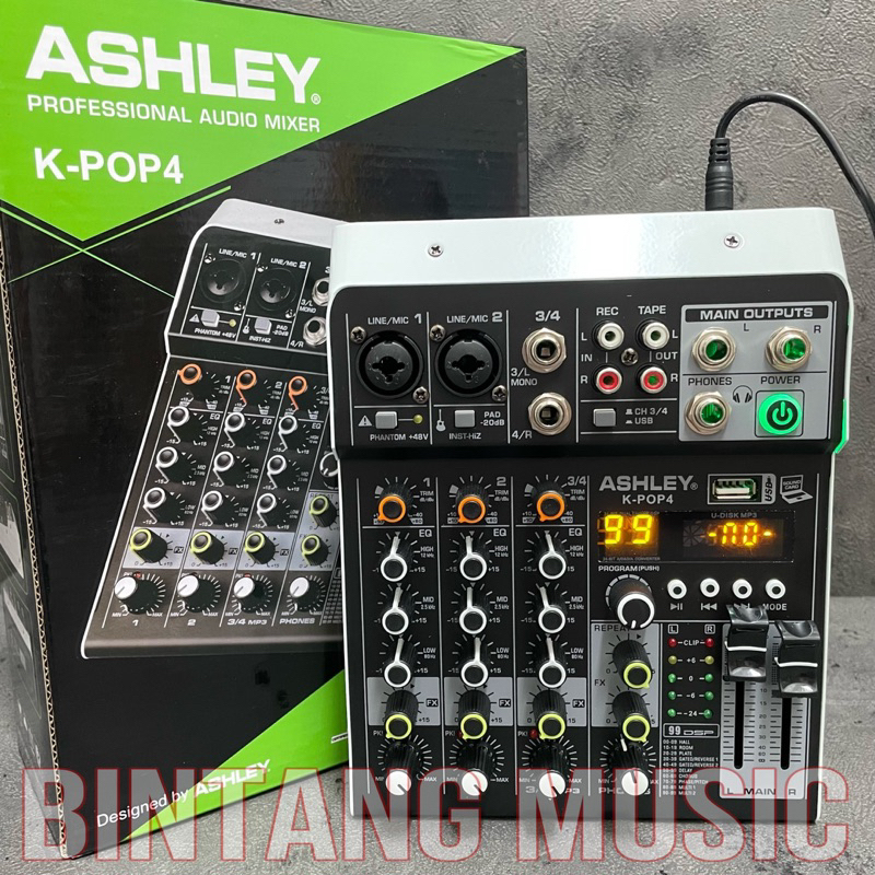 Jual Mixer Ashley Kpop 4 channel original kpop4 | Shopee Indonesia