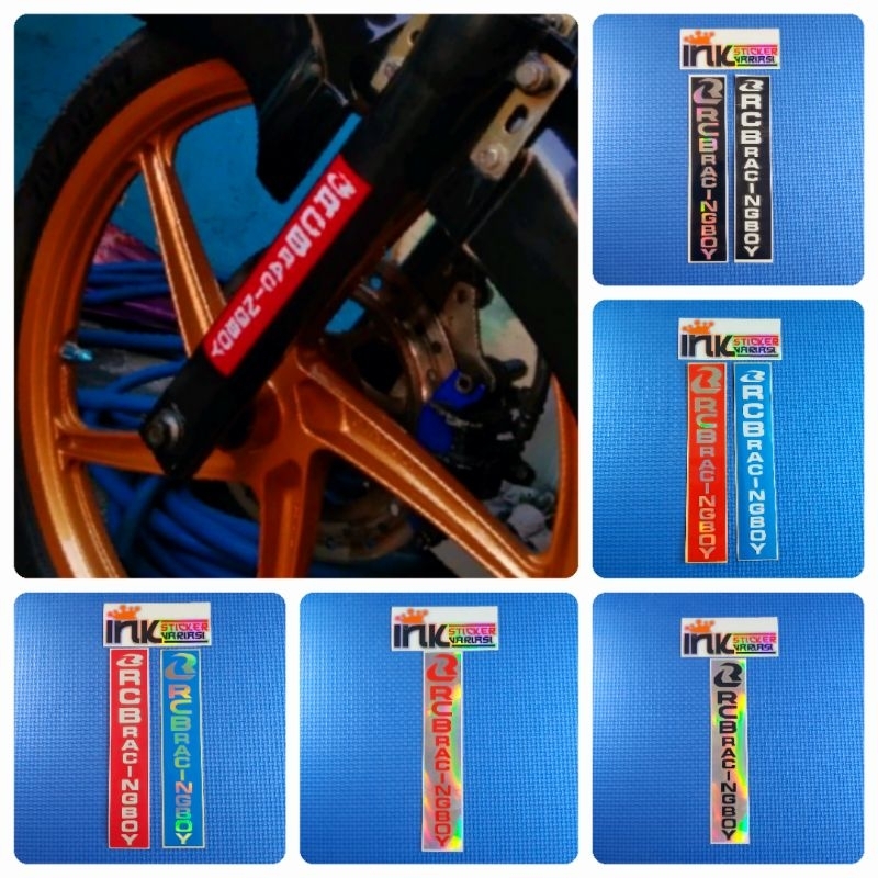 Jual STIKER SHOCK RCB RACING BOY | Shopee Indonesia