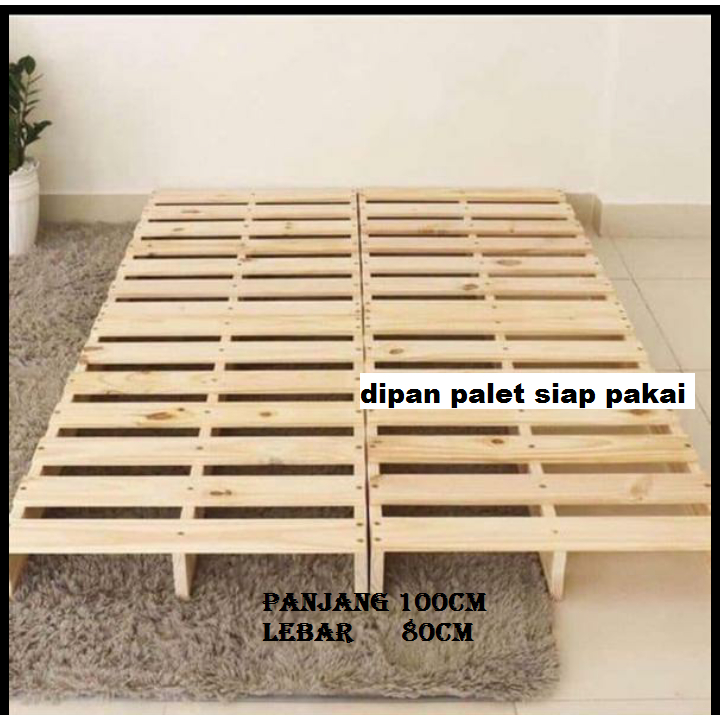 Jual Dipan palet kayu jati belanda panjang 100cm lebar 80cm siap pakai ...