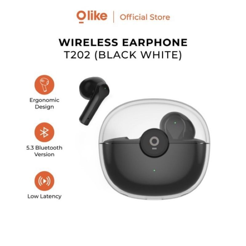 Jual OLIKE Jelly Pods T202 Wireless Earphones TWS Bluetooth 5.3 Low ...