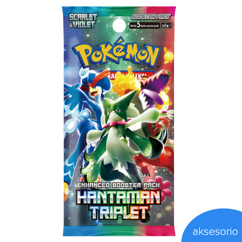 Jual [PROMO] Pokemon TCG Indonesia Seri SV1a Enhanced Booster Pack “Hantaman Triplet” | Shopee ...