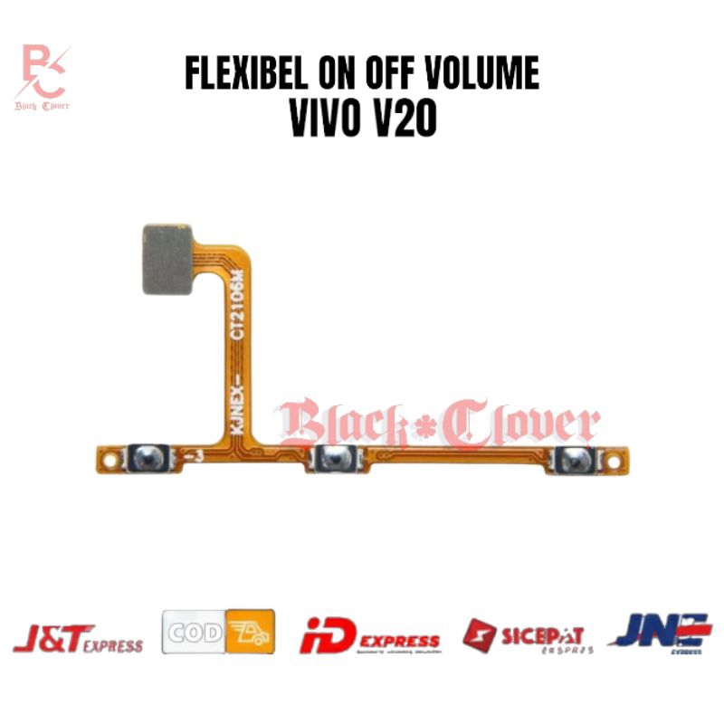 Jual Flexible Flexibel on off Volume VIVO V20 - Fleksibel Fleksible Tombol Power Switch On Of ...