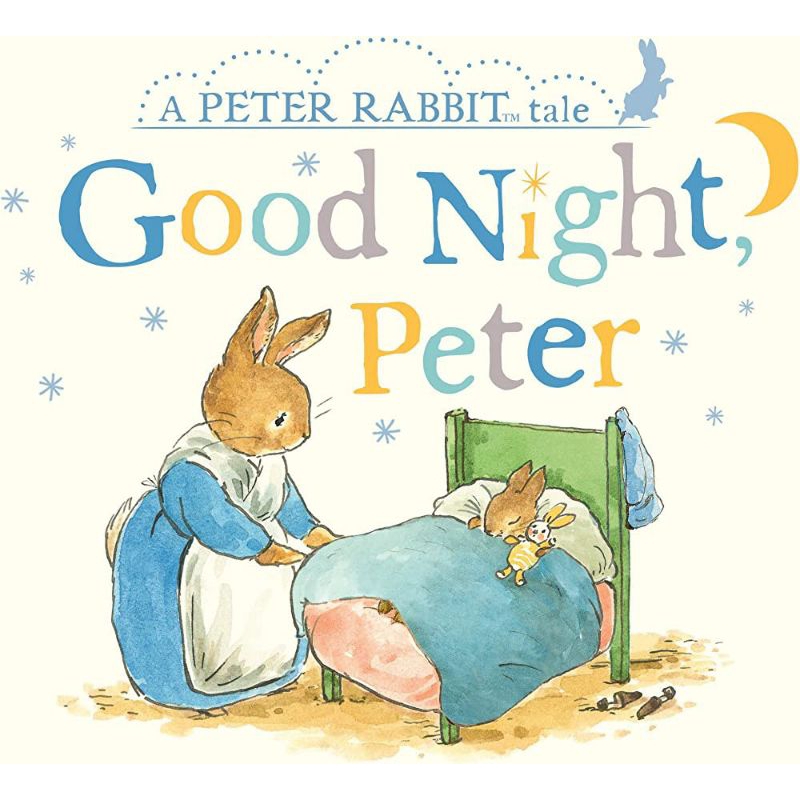 Jual A Peter Rabbit Tale Board book : Goodnight Peter / Happy Birthday ...