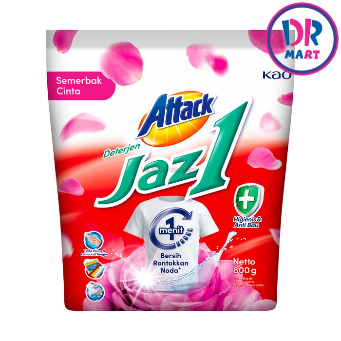 Jual Jazz 1 Detergent Semerbak Cinta 800gr | Shopee Indonesia