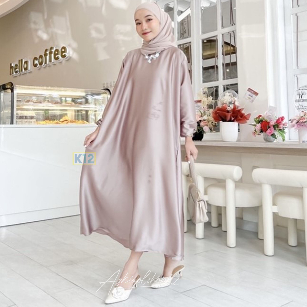 Jual ( BISA COD) DRESS GAMIS SABRINA WANITA KEKINIAN | Shopee Indonesia