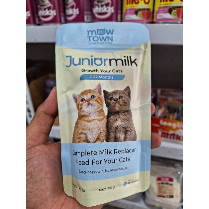 Jual Junior Milk Susu Penggemuk Kucing Anakan Hingga Dewasa - Susu ...