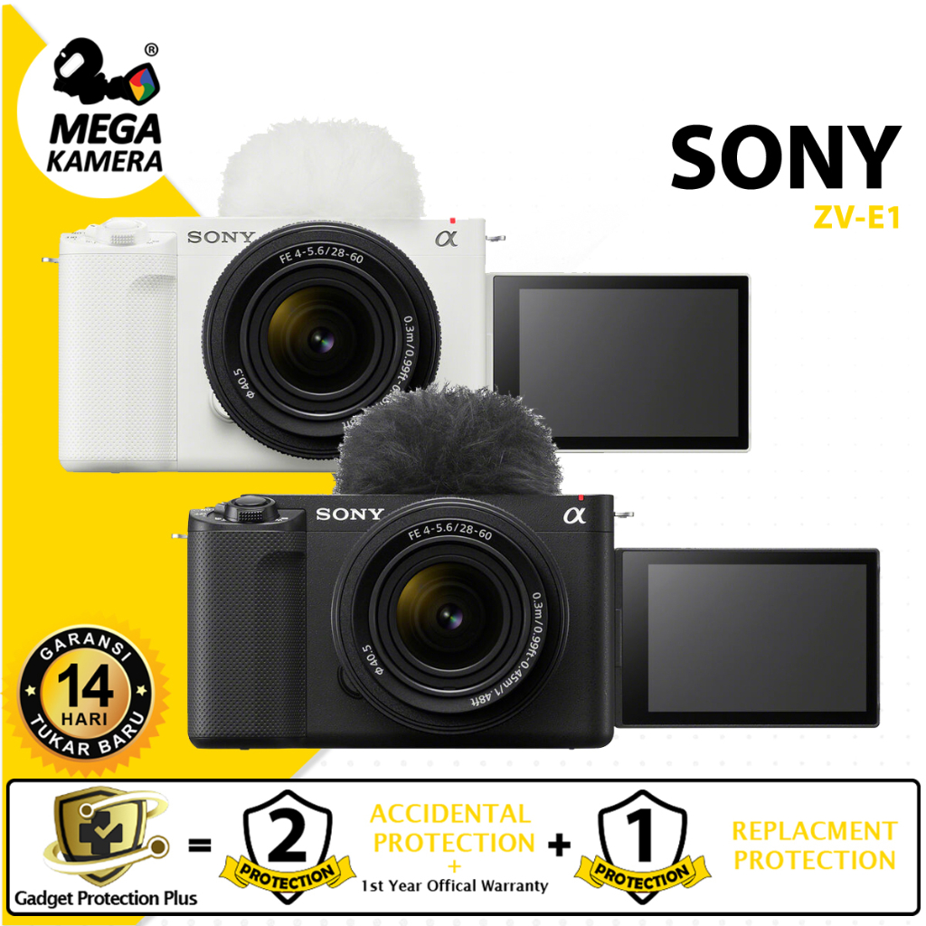 Jual Sony ZV-E1 Kit Lensa FE 28-60mm Mirrorless Camera - ZVE1 ZV E1 Kamera | Shopee Indonesia
