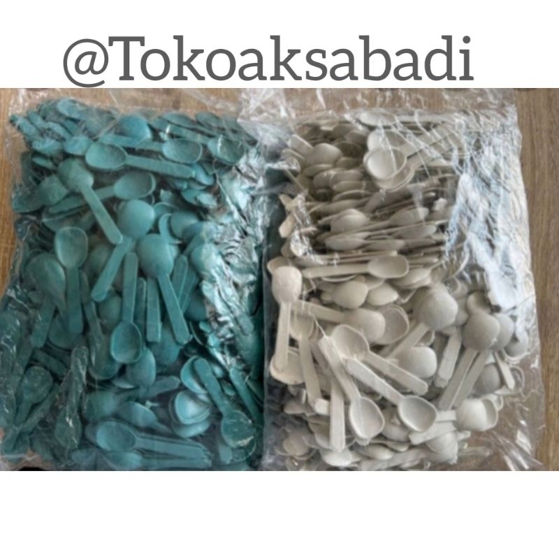 Jual SENDOK JELLY KLIOAN / KEMASAN 1 KG PUTIH / WARNA | Shopee Indonesia