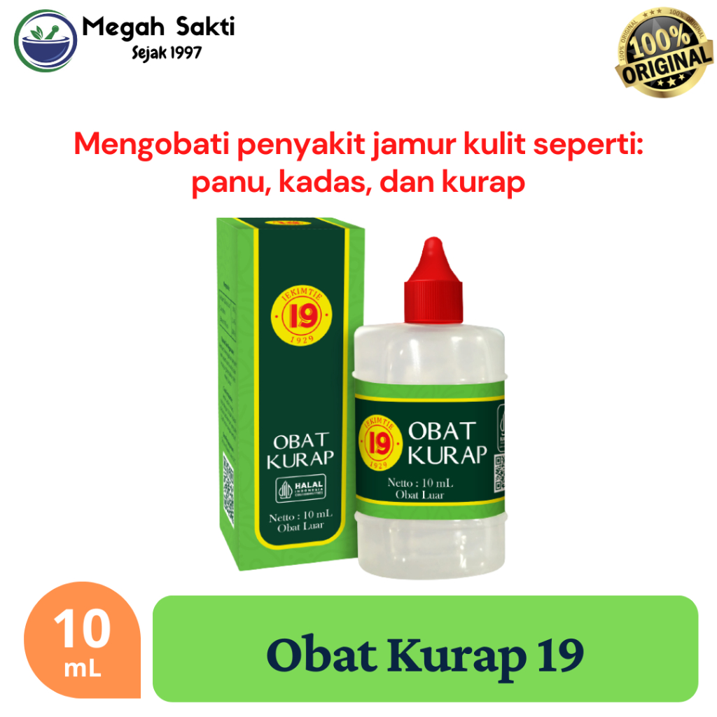 Jual Megah Sakti - Obat Kurap 19 Cair - Obat Panu Kadas Kurap Pengganti ...