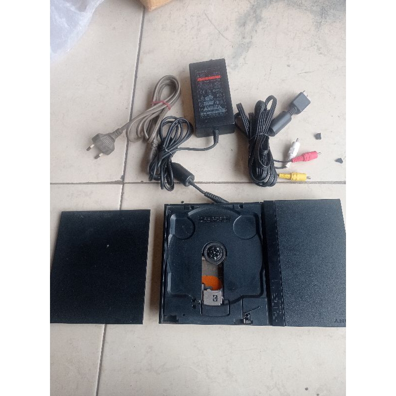 Jual PS 2 SLIM OPTIC KASET SERI 7XXX BEKAS KONDISI MINUS | Shopee Indonesia