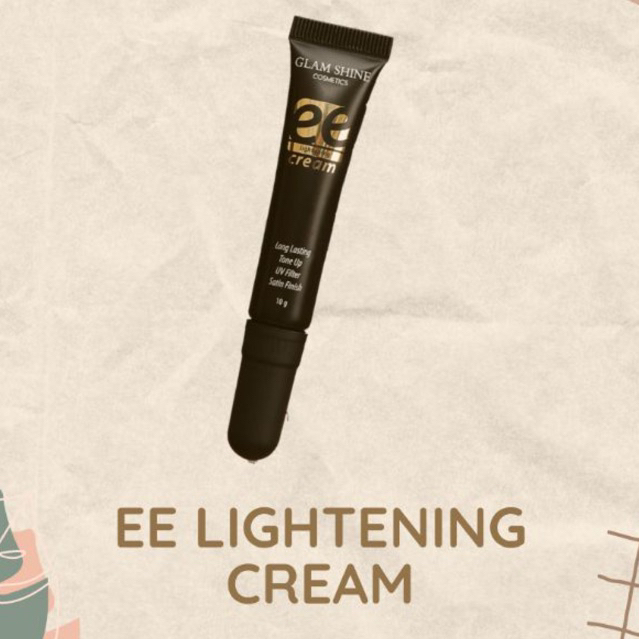 Jual EE LIGHTENING CREAM GLAMSHINE / EE CREAM / FOUNDATION / BASED MAKE ...