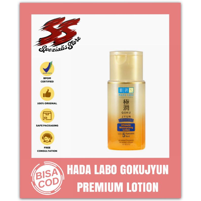 Jual Hada Labo Gokujyun Premium Ultimate Moisturizing Lotion 100ml/hada ... Jual Hada Labo Gokujyun Premium Ultimate Moisturizing Lotion 100ml/hada ...