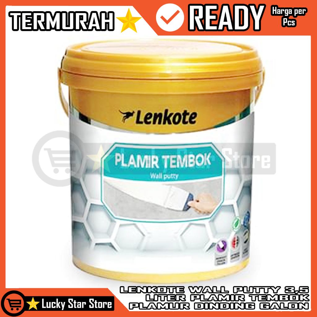 Jual Dempul Plamir Plamur Pelamir Tembok Wall Filler Putty 3,5Kg 3.5 Kg ...