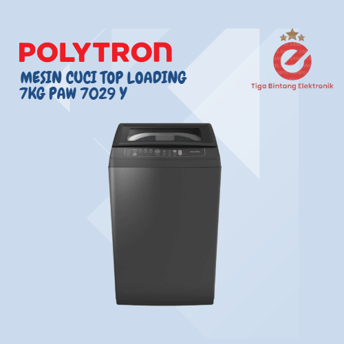 Jual Mesin Cuci Top loading Polytron PAW 7029 Y (7KG) | Shopee Indonesia