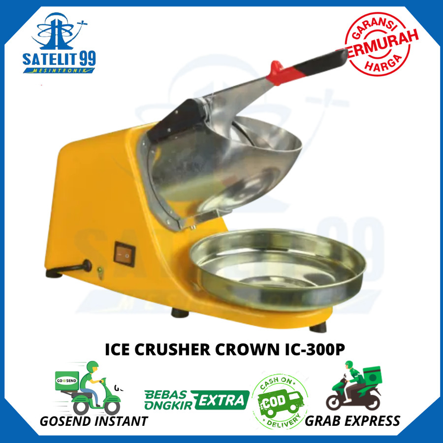 Jual Mesin Penghancur/Penghalus Es Batu, ICE CRUSHER CROWN IC-300P ...