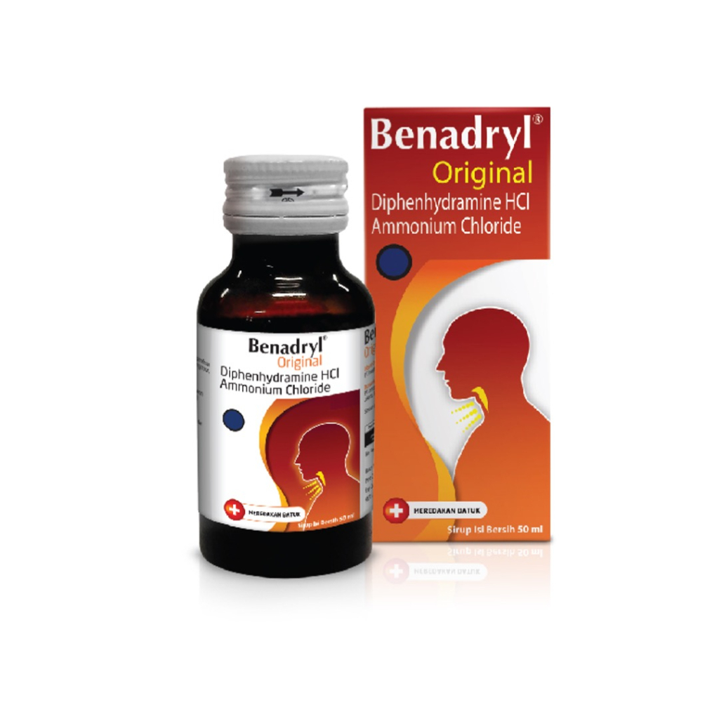 Jual Benadryl sirup 50 ml | Shopee Indonesia