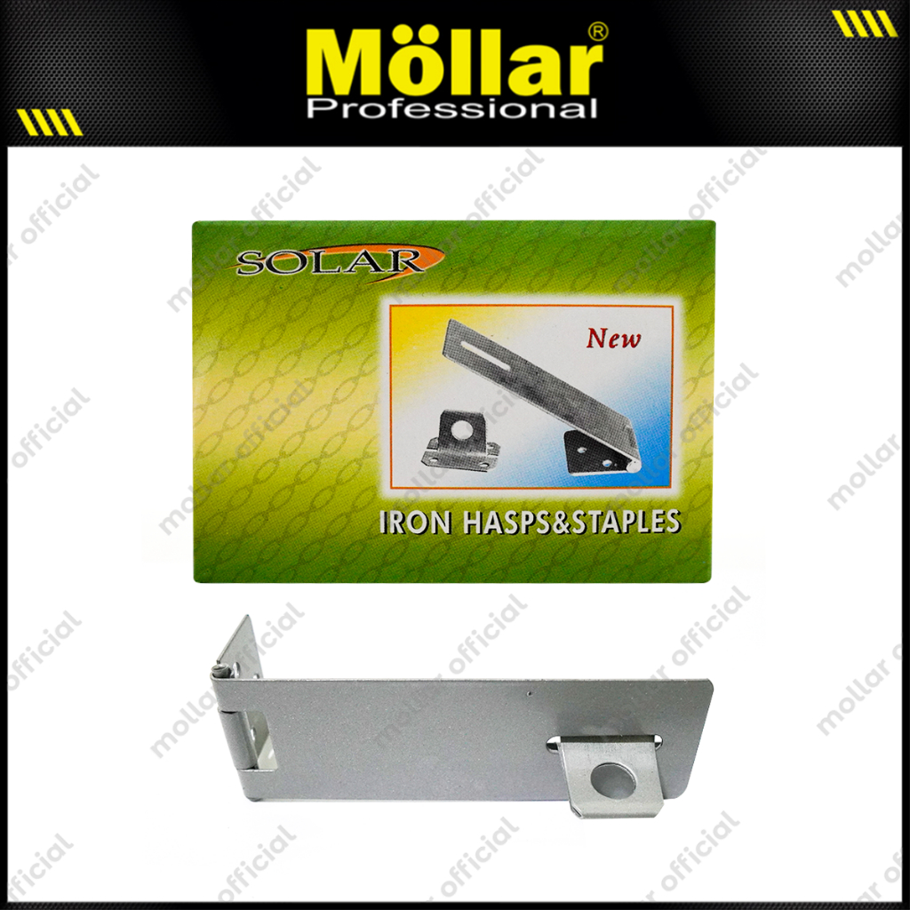 Jual SOLAR Overval Metalik 4" Tempat Gembok Grendel Pintu Overpal Plat ...
