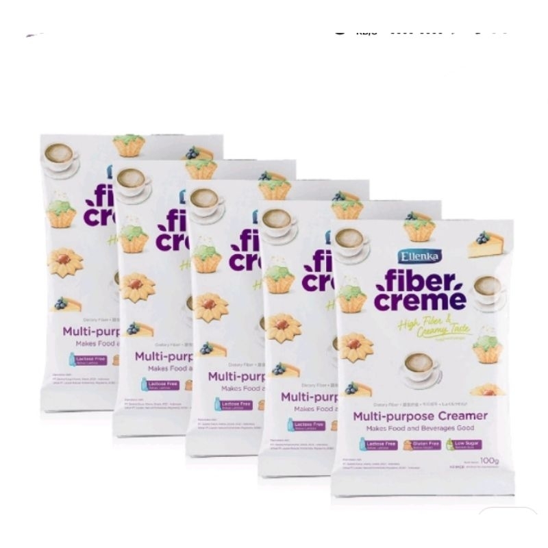 Jual Fiber Creme Ellenka (krimer serbaguna) isi 5 Bks @ 100 gram ...