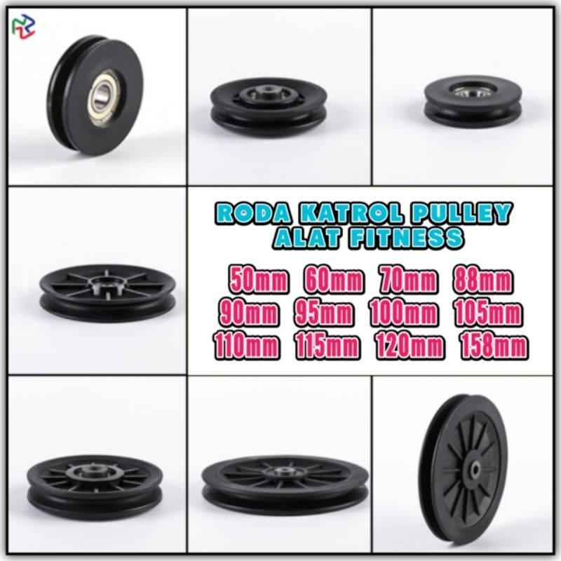 Jual Roda Katrol Pulley Gym Alat Fitness Sparepart Perlengkapan Alat Fitnes Gym | Shopee Indonesia