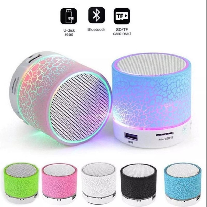 Jual SPEAKER BLUETOOTH MINI MUSIC BOX FULL BASS MOTIF RETAK | Shopee Indonesia