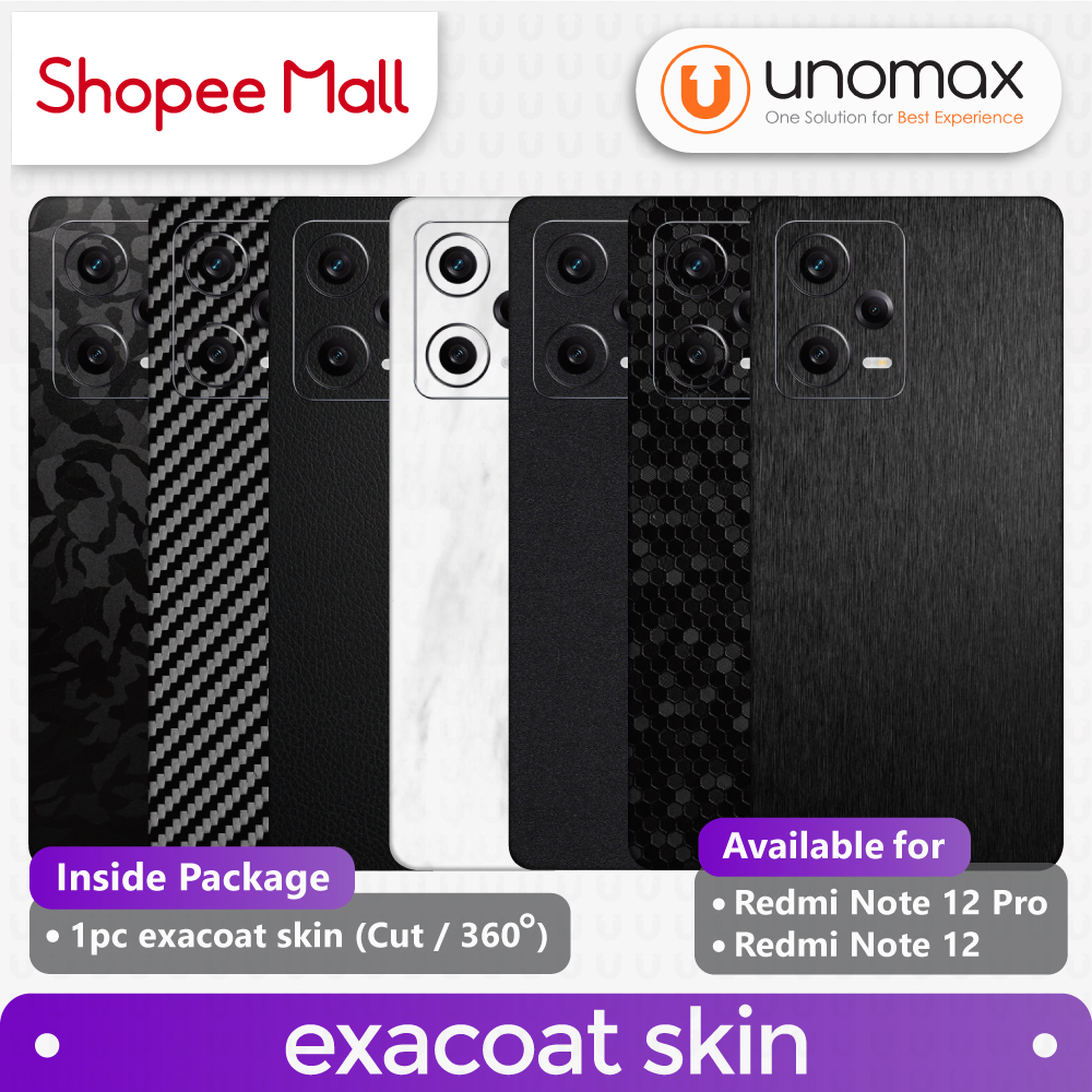 Jual Skin Exacoat Xiaomi Redmi Note 12 / Note 12 Pro 5G Garskin ...