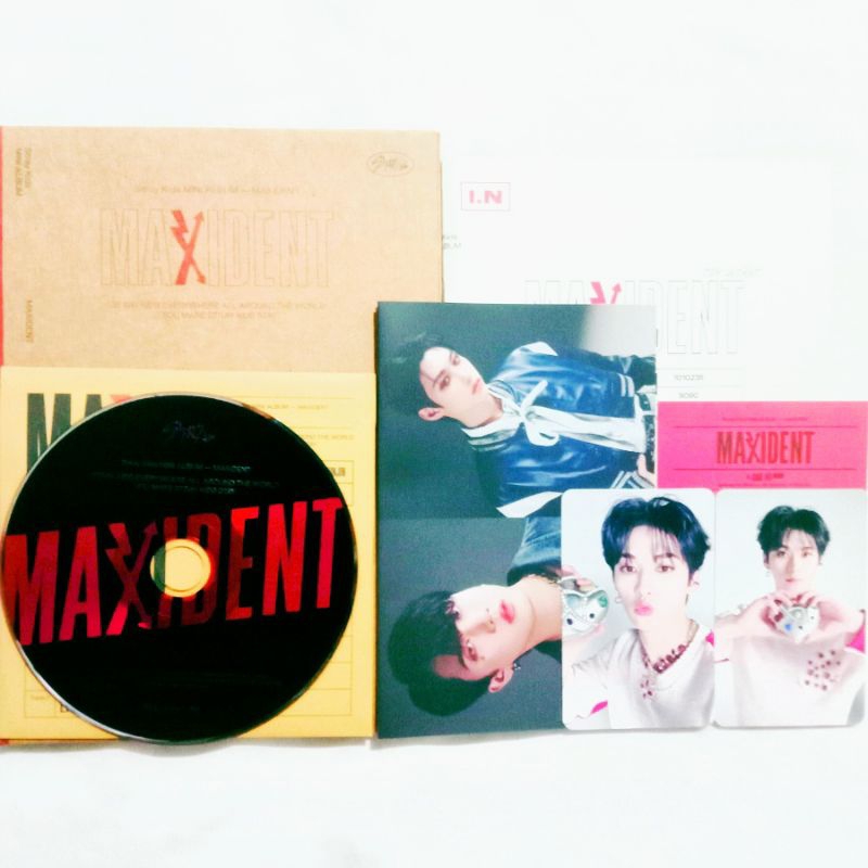 Jual Stray Kids StrayKids SKZ Maxident Paper Case Ver. I.N Ver ...