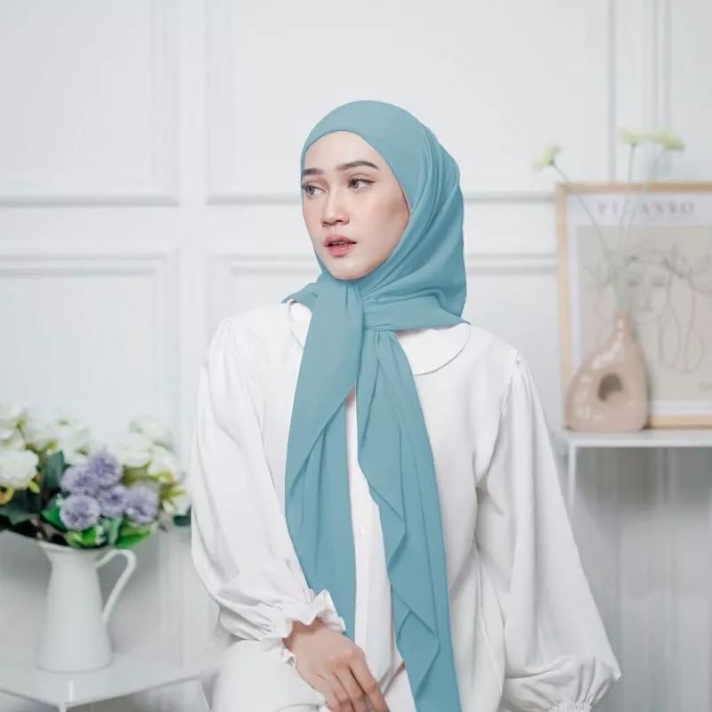 Jual Lesti Hijab Segitiga Inner 2in1 Ceruty Babydoll / Segitiga Inner 2 ...