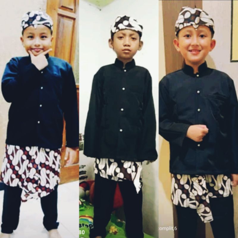 Jual BAJU BASOFI /ADAT JAWA/SETELAN/KOSTUM ADAT | Shopee Indonesia