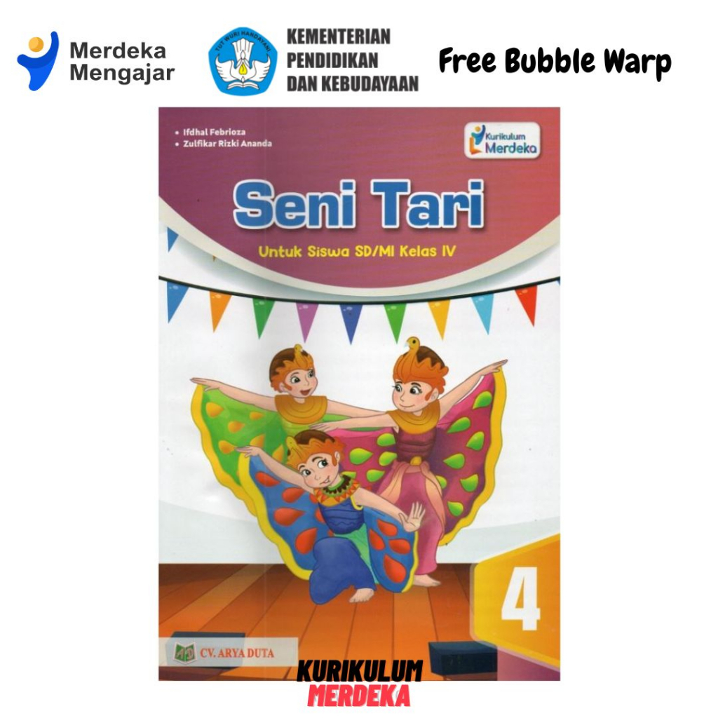 Jual Buku SENI TARI Kelas 4 SD/MI Kurikulum Merdeka Penerbit Arya Duta | Shopee Indonesia