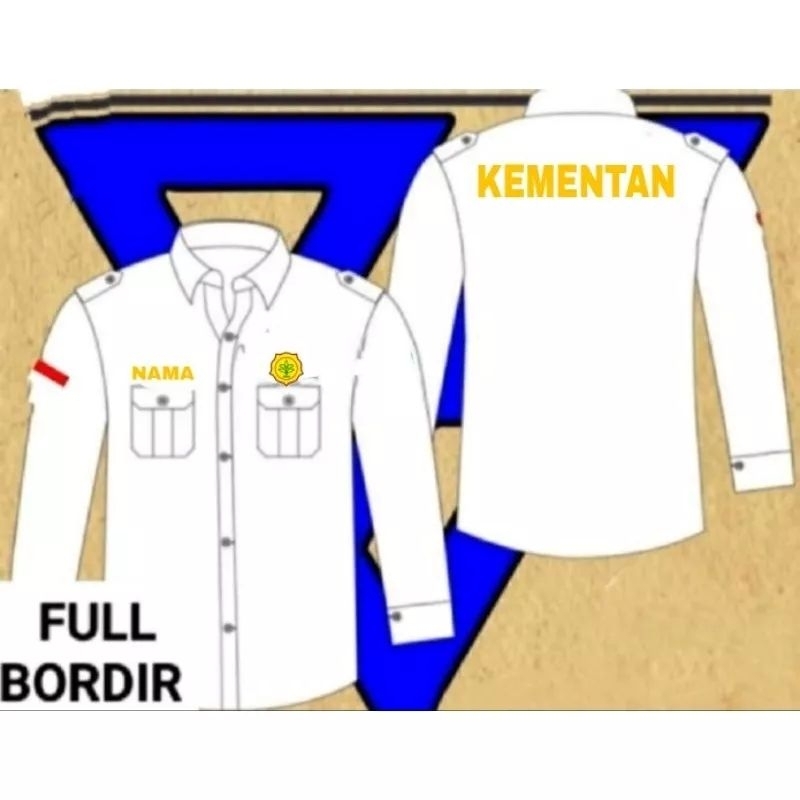 Jual Kemeja KEMENTAN Seragam KEMENTAN pdl KEMENTAN Pdh KEMENTAN Baju ...