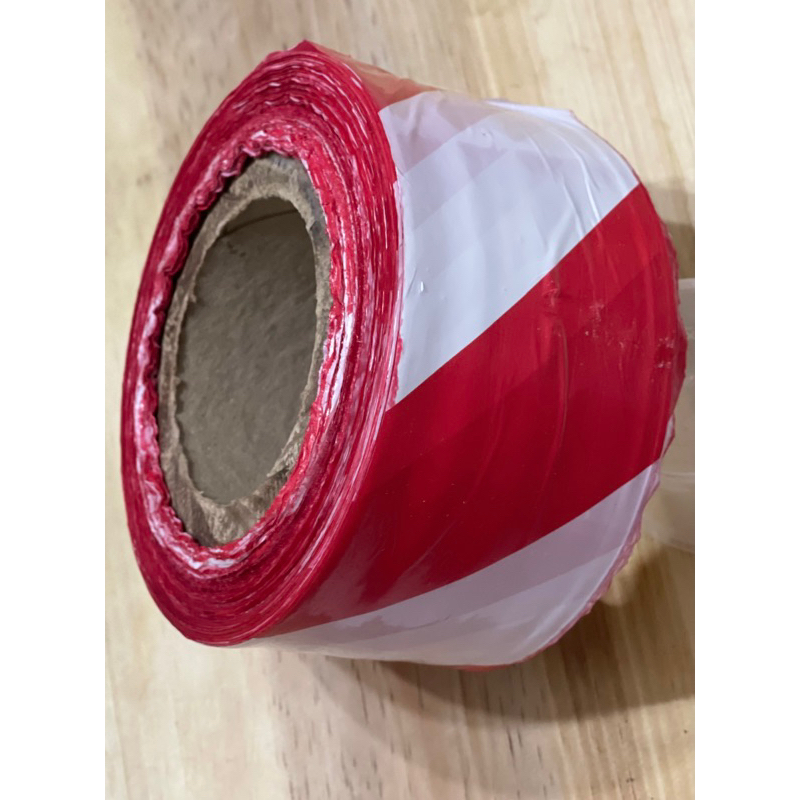 Jual Policeline 3” X 300M Merah Putih Tanpa Lem- construction-line ...