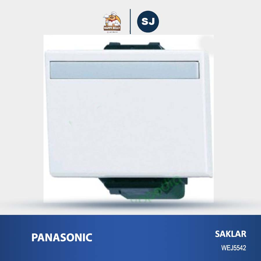 Jual Mata Saklar Sakelar Wide Tunggal Hotel PANASONIC WEJ5542 | Shopee ...