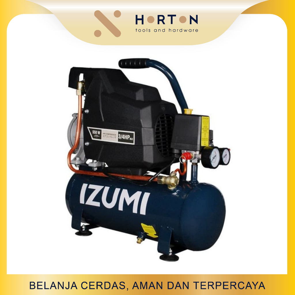 Jual Mesin Kompresor Izumi DD 0709 / Direct Air Compresor Angin Listrik ...