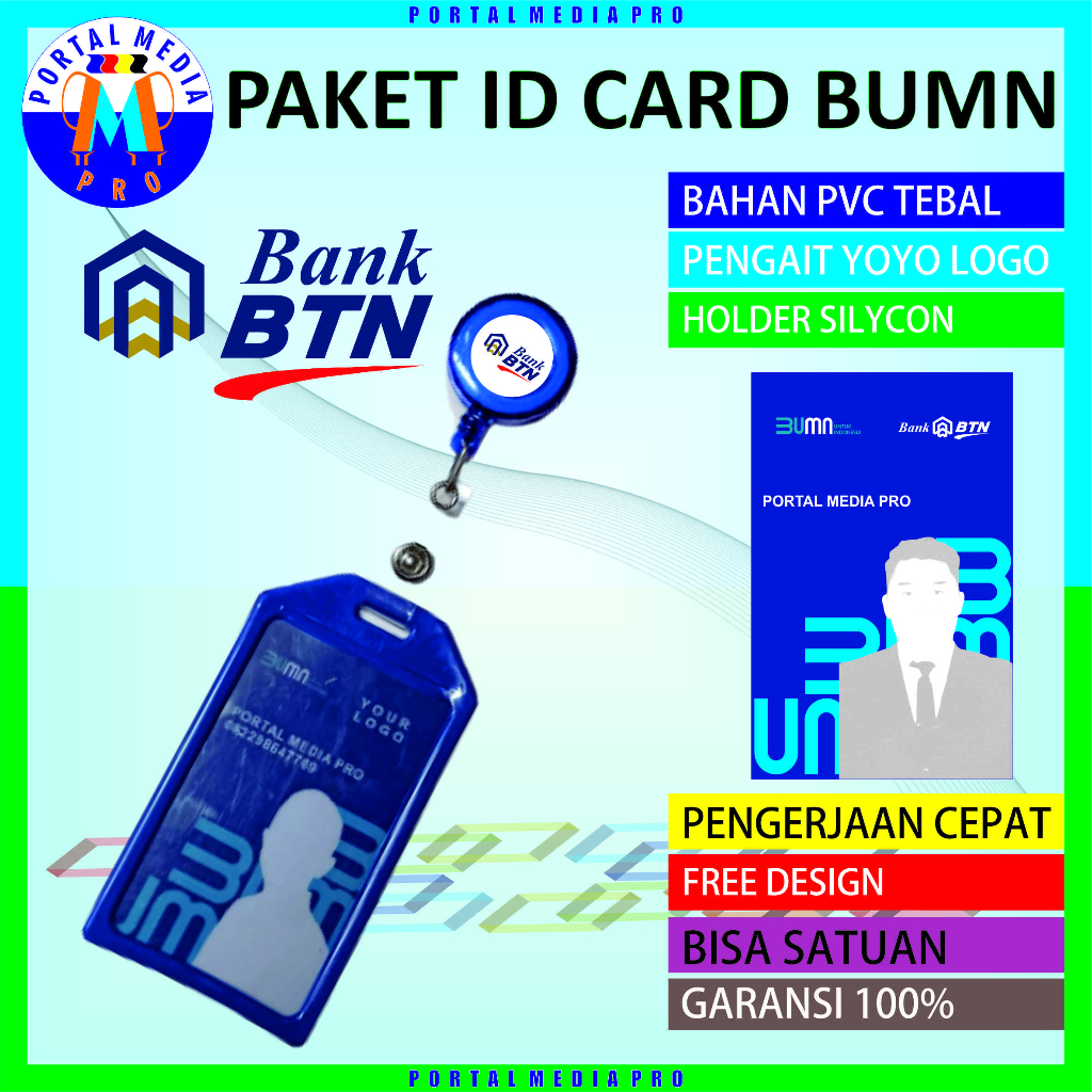 Jual ID Card BUMN Bank BTN | Shopee Indonesia