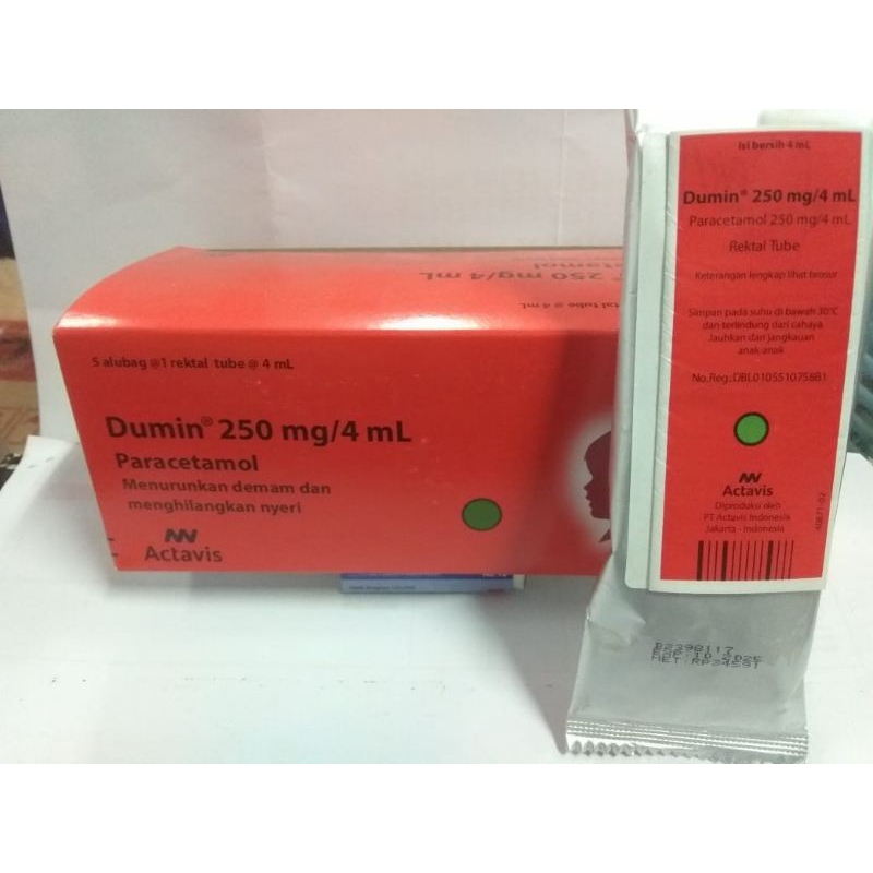 Jual Dumin Rectal 250mg (Box) | Shopee Indonesia