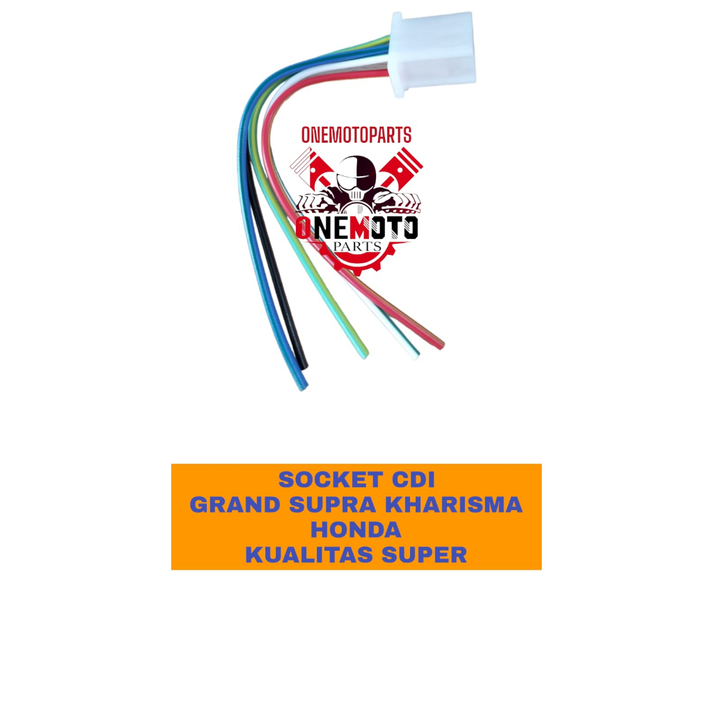 Jual SOCKET CDI GRAND SUPRA KHARISMA HONDA KUALITAS SUPER | Shopee ...