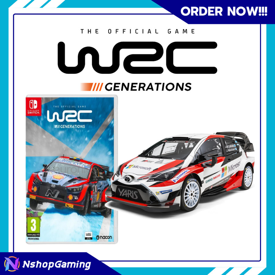 Jual WRC: Generation Nintendo Switch/Kaset Nintendo Switch | Shopee ...