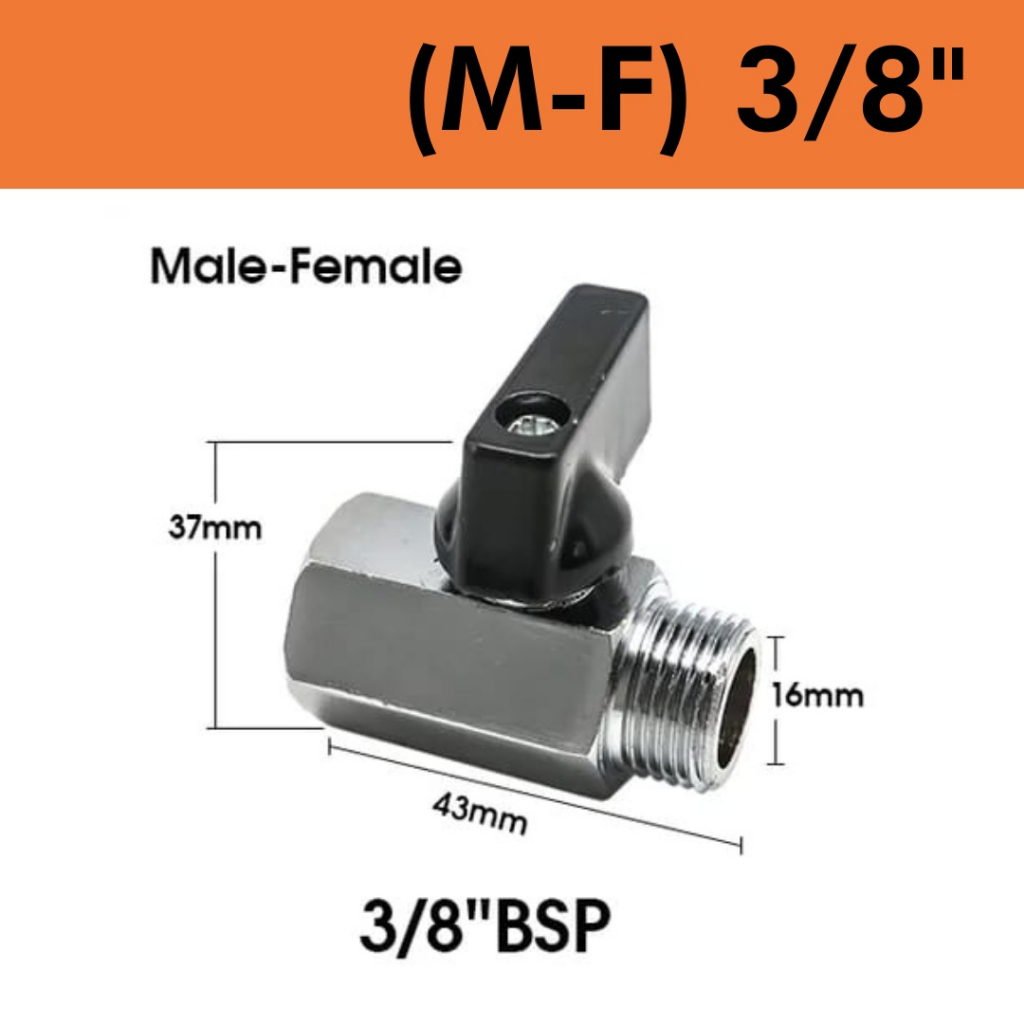 Jual Mini Brass Ball Valve Bsp 1 8 1 4 3 8 1 2 Katup Kompresor