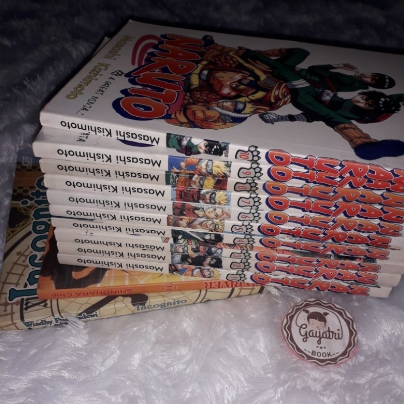 Jual NARUTO SET 1 - 10 -- KOMIK SET (Masashi Kishimoto) | Shopee Indonesia
