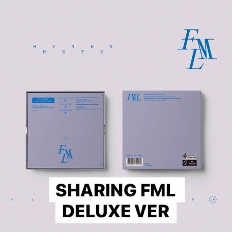 Jual SHARING SEVENTEEN FML DELUXE VER ALBUM CICILAN PHOTOBOOK OUTBOX PC PHOTOCARD FULLSET scoups ...