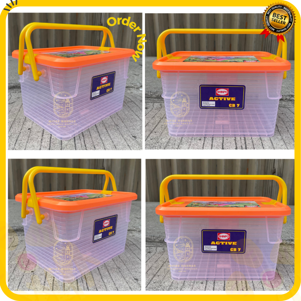 Jual KONTAINER BOX 7 LITER / CONTAINER BOX 7 LITER / CB 7 TEMPAT ...