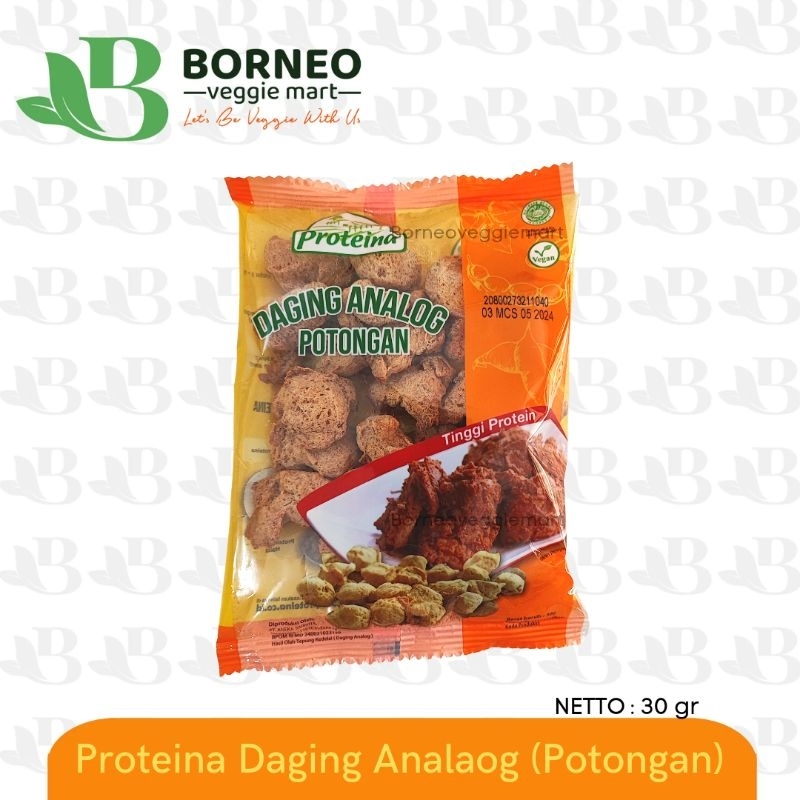 Jual Proteina Daging Analog Potongan 30gr | Shopee Indonesia