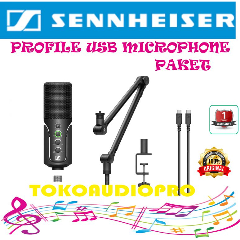 Jual Mic Sennheiser Profile USB Streaming Set Microphone Usb Sennheiser ...